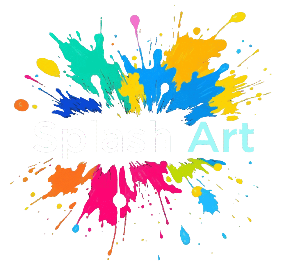 Splashart Antwerp | Splash Art Action Painting in the Center of Antwerp